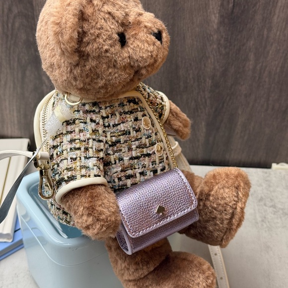 kate spade | Bags | Nwt Kate Spade Oh What Fun 3d Teddy Bear Crossbody ...